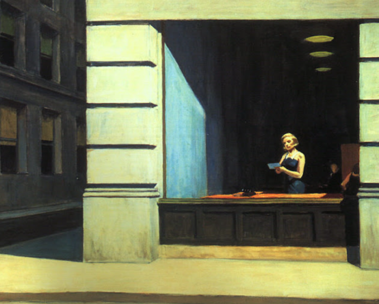Edward Hopper: 'Nocne marki', 'Poranne słońce' - samotność w wielkim ...